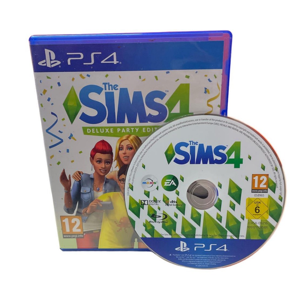 Pre-owned Sims 4 Deluxe Party Edition - PS4 Game - Own4Less
